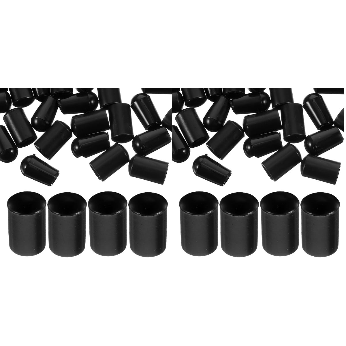 HOMEMAXS 300 pcs Screw Cap Dome End Cap Assorted Bolt Nut Protective ...