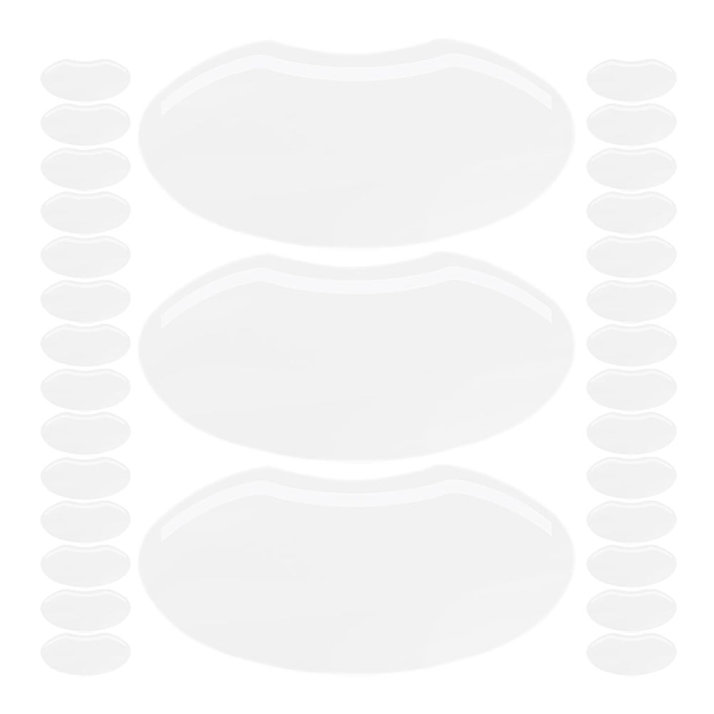 HOMEMAXS 300Pcs Eye Covers for Facials Hair Salon Masks Clear Facial ...