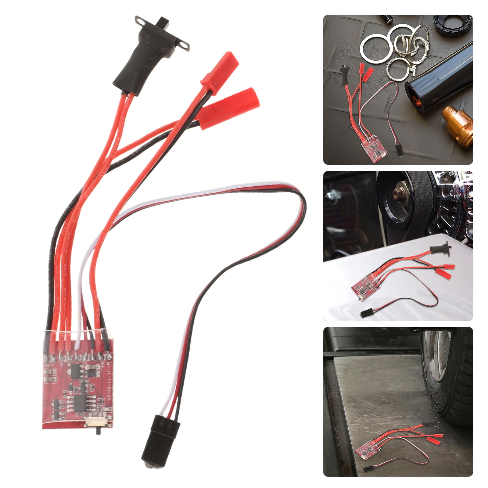 HOMEMAXS 30A Brushed Motor ESC with Brake -Dual Way Speed Controller ...