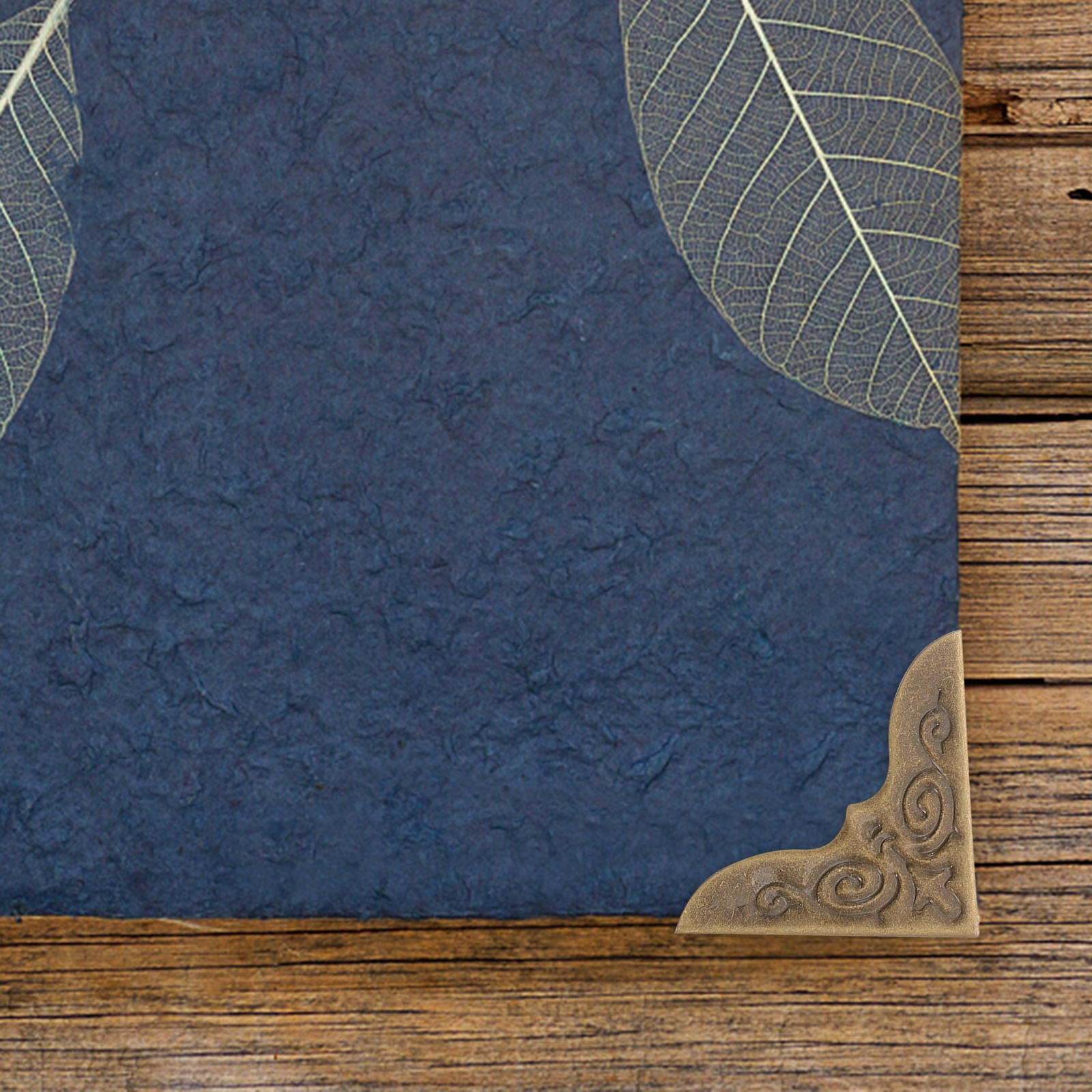 HOMEMAXS 30Pcs Book Corner Protectors Metal Book Corners Book Page ...