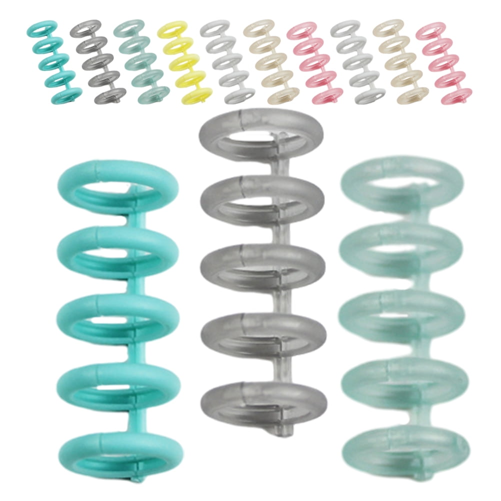 HOMEMAXS 30Pcs Loose Leaf Binders Book Rings Binder Hinged Rings for ...