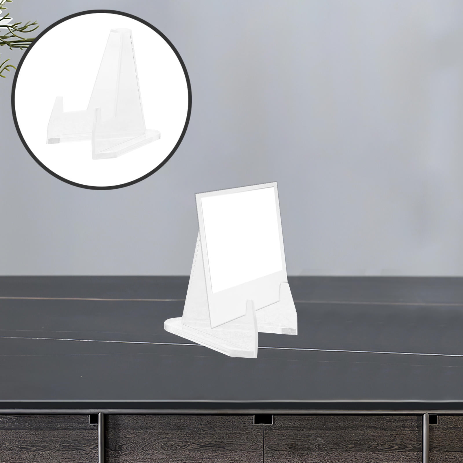 30pcs Acrylic Coin Display Stand Easel Stands Desktop Medals Coins ...