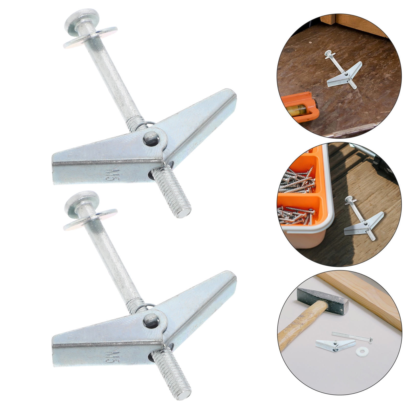 30pcs Airplane Expansion Bolts for Drywall Petal Expansion Screw ...