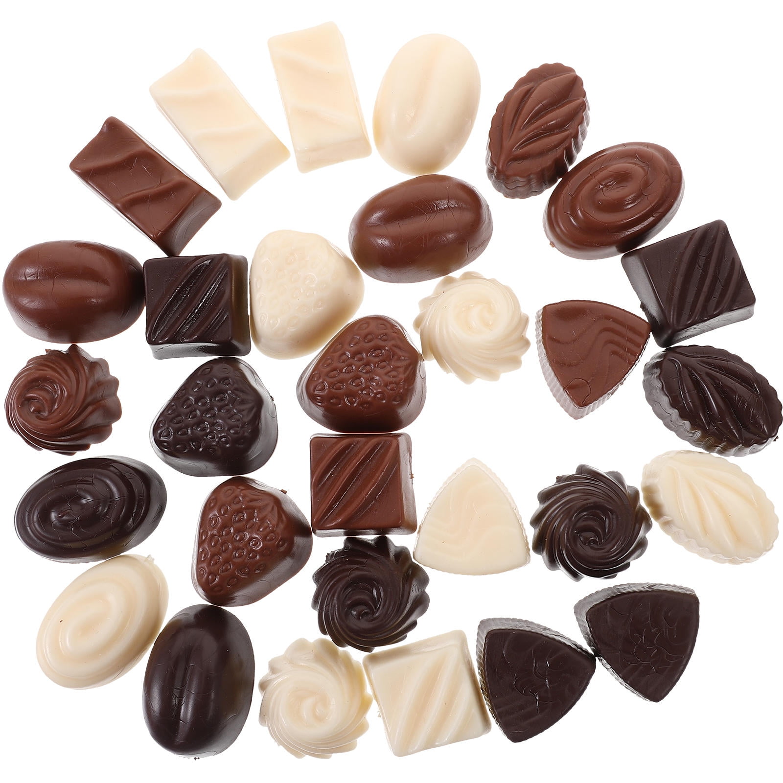 30pcs Fake Chocolate Prop Models Random Style Display Props - Walmart.com