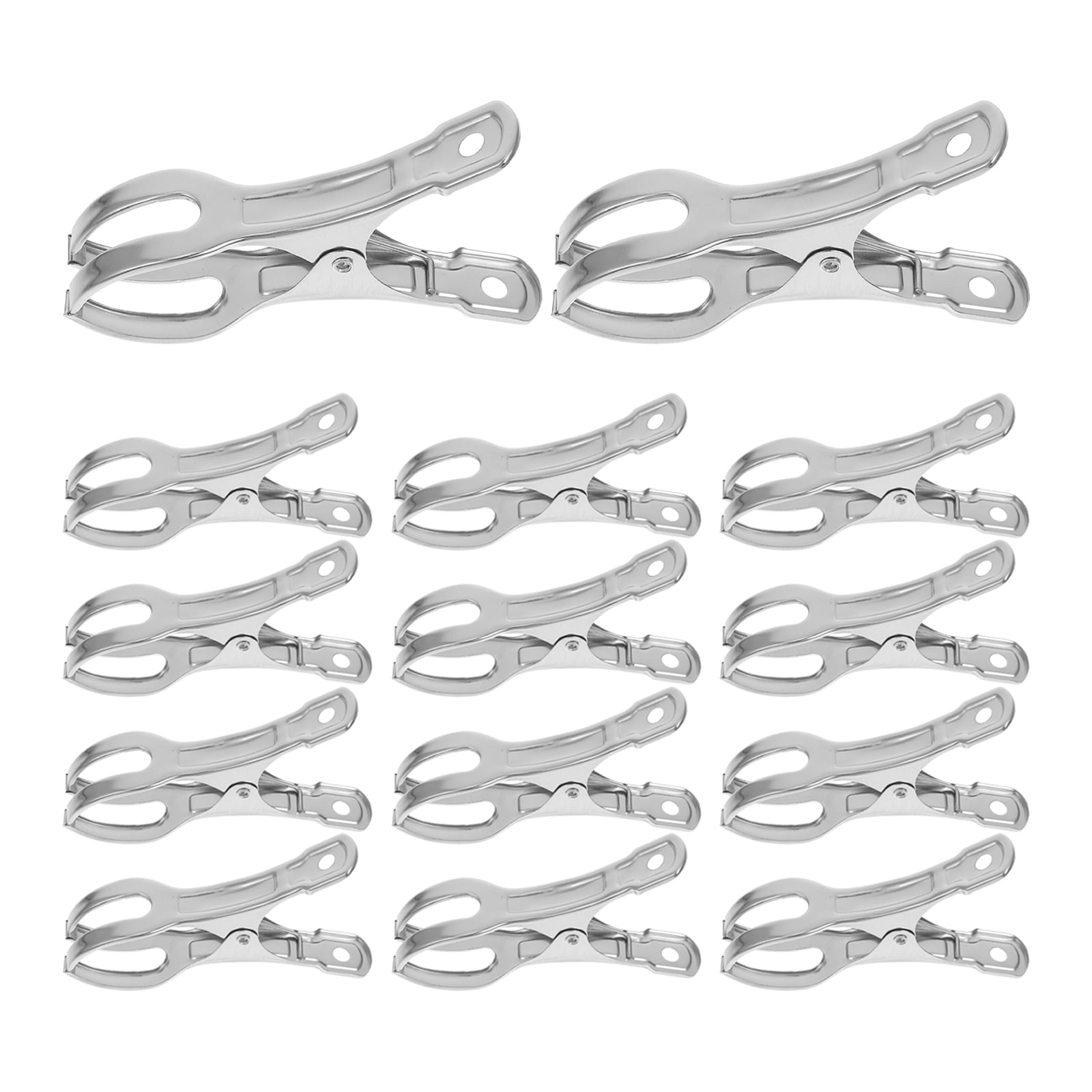 HOMEMAXS 30pcs Swimming Pool Cover Clamps Outdoor Small Stainless Steel ...