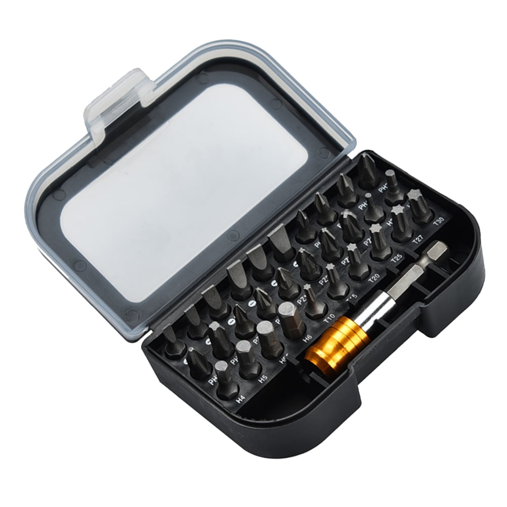 HOMEMAXS 31 Pcs Square Screw Bits Comprehensive Screwdriver Set ...
