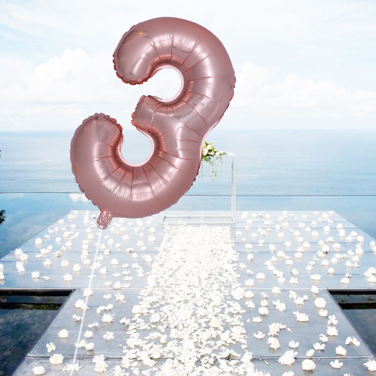 HOMEMAXS 32 Inch Digital Aluminum Film Balloon Foil Balloons - Walmart.com