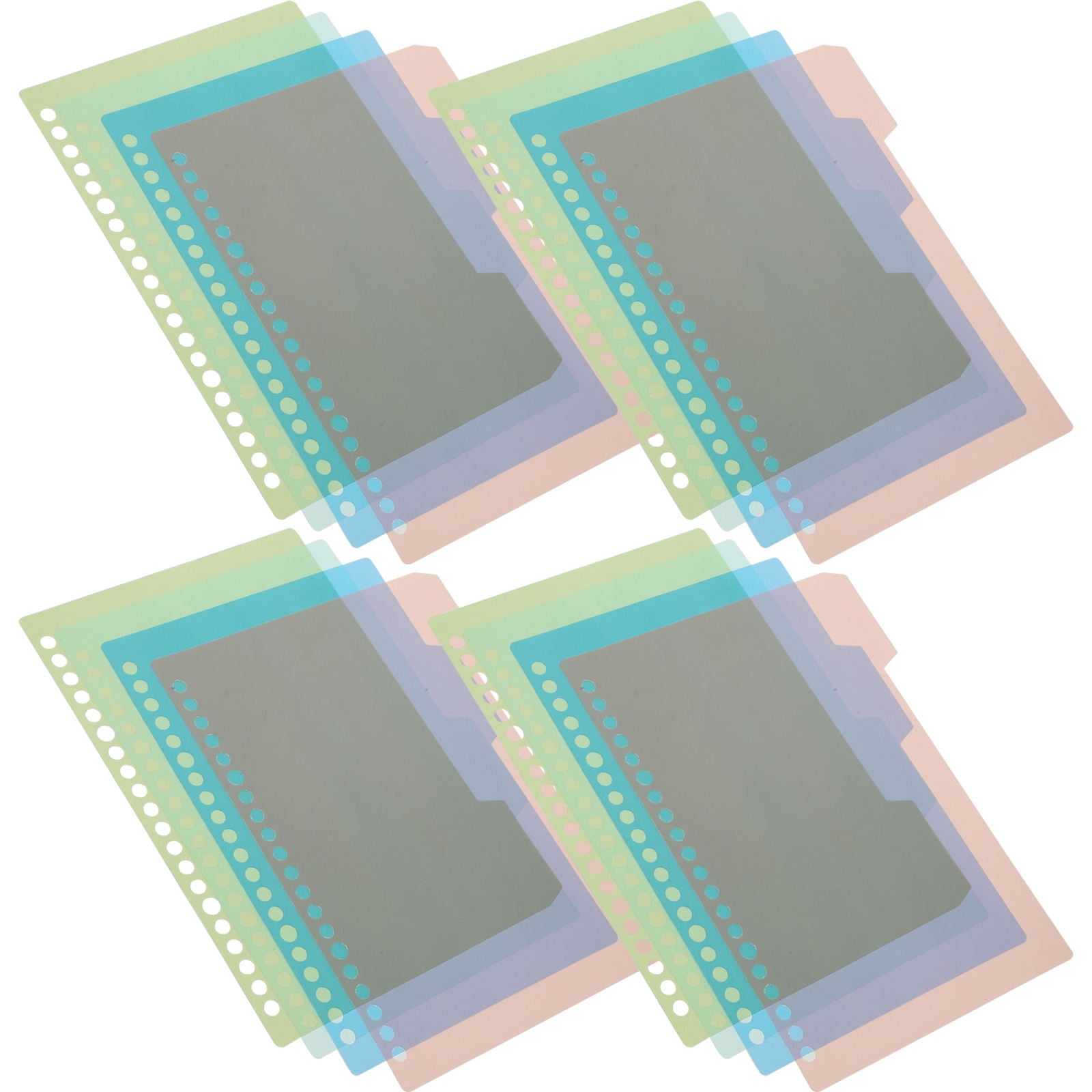 32 Pcs Index Tab Dividers Labels Dividing Page Tags - Walmart.com