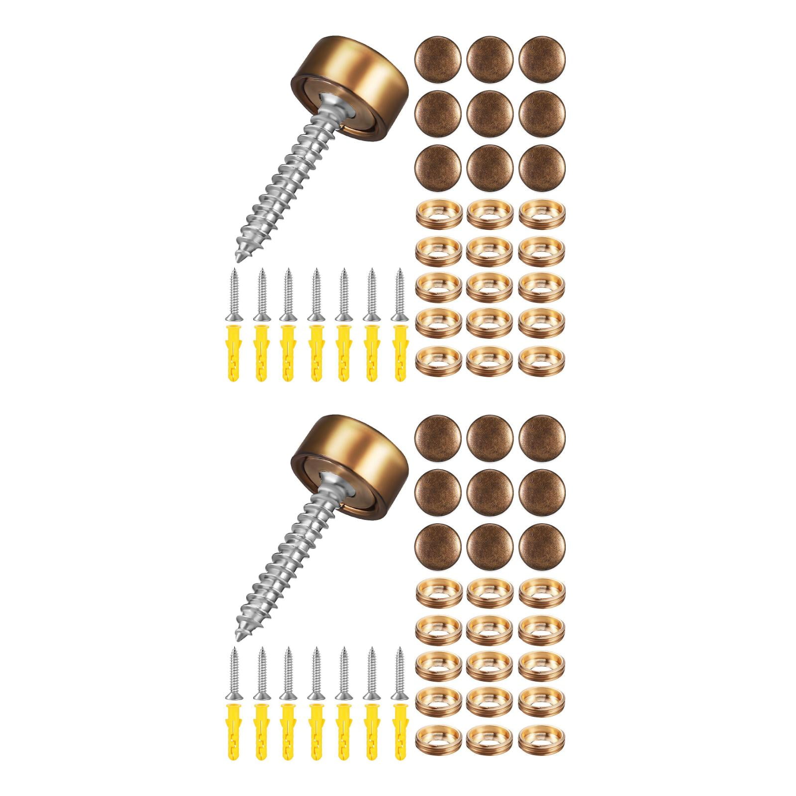 HOMEMAXS 32 Sets Decorative Screws Self Tapping Screws Fixing Screws ...