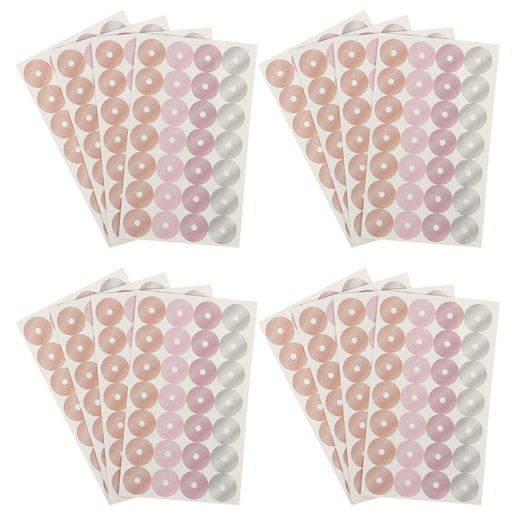 HOMEMAXS 32 Sheets Hole Punch Reinforcement Stickers Decorative Loose ...