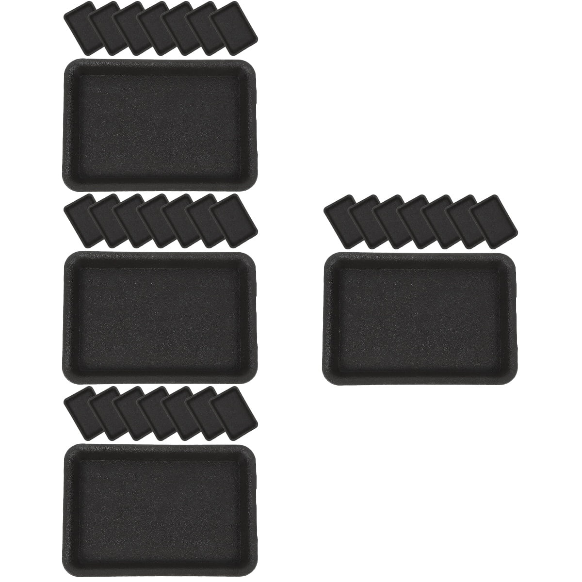 HOMEMAXS 32 pcs Plant Saucer Heavy Duty Plastic Plant Tray Planter Drip ...