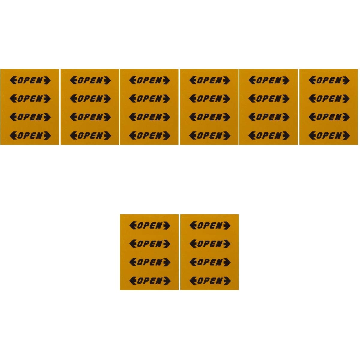 32 pcs Reflective Car Stickers Car Door Open Warning Stickers Car Door ...