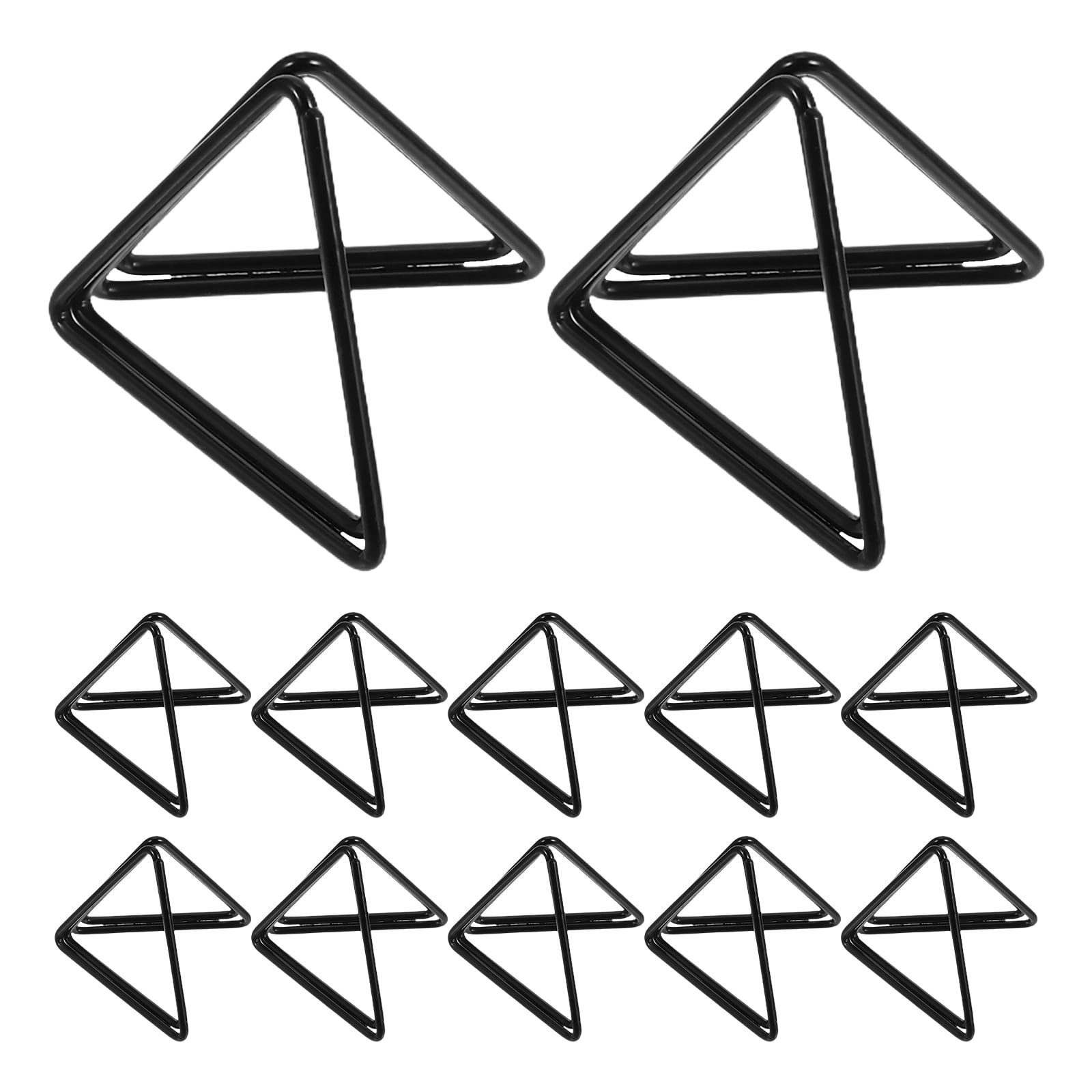 36 Pcs Business Card Display Rack Triangle Shaped Table Centerpiece ...