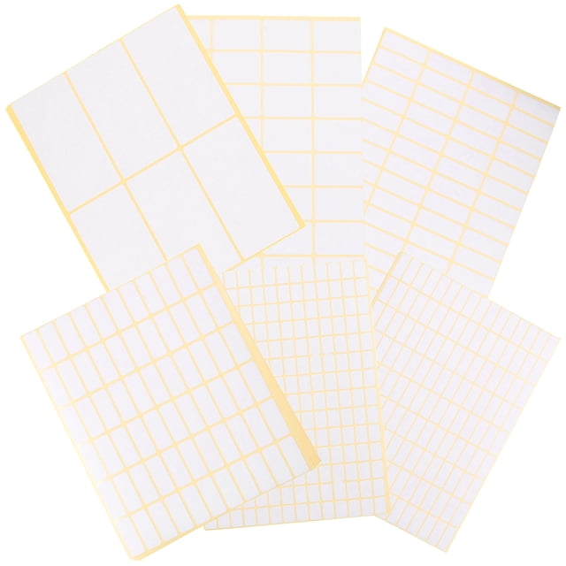 HOMEMAXS 36 Sheets Alphabet Stickers Tear-off School Meeting Labels ...
