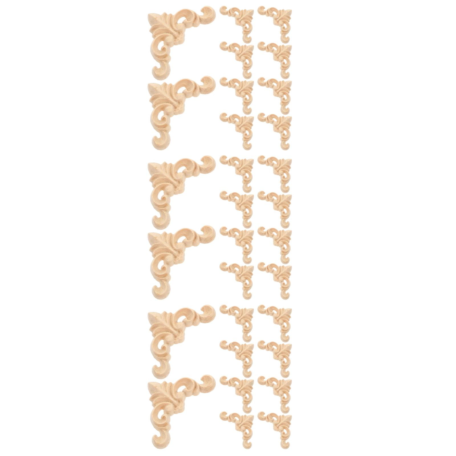HOMEMAXS 36 pcs European Style Wood Carving Applique For Door And ...