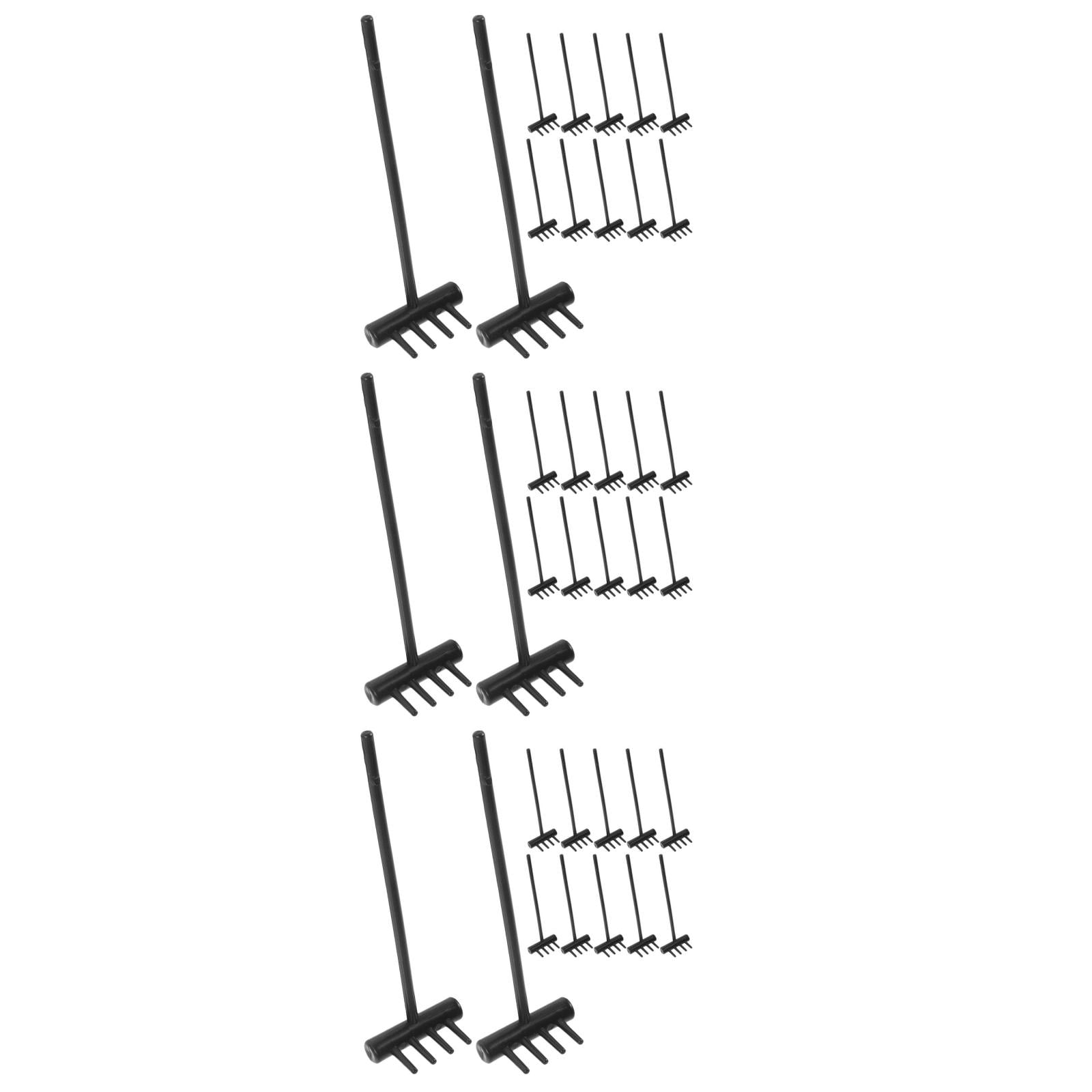 HOMEMAXS 36 pcs Kids Sand Rake Set Mini Rakes For Beach And Garden Sand ...