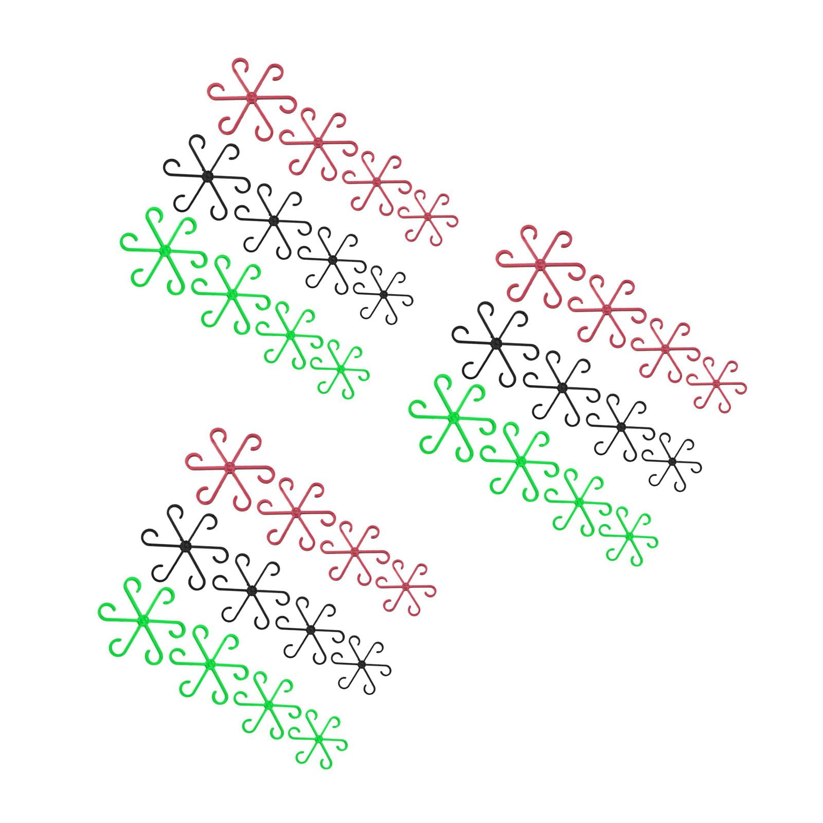 HOMEMAXS 36 pcs Versatile Plant Stem Support Holder Climbing Houseplant ...