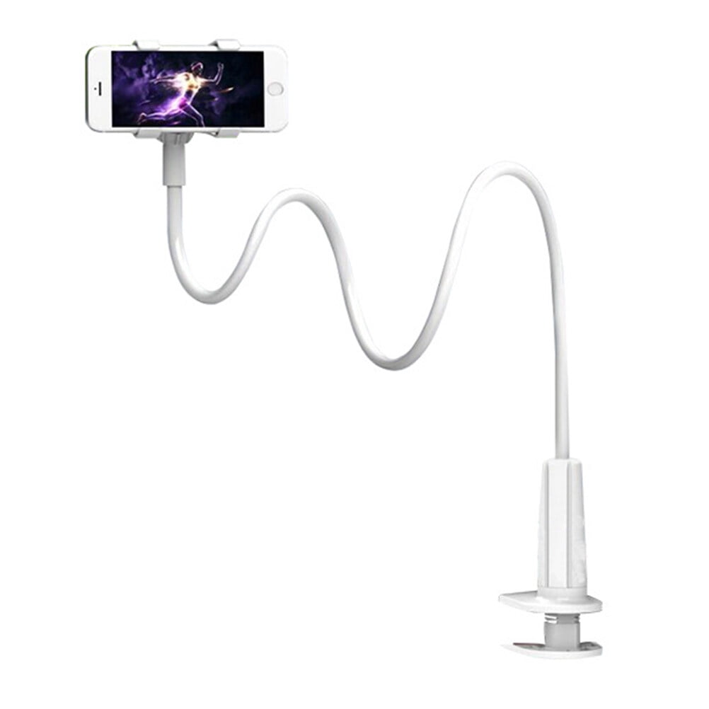 HOMEMAXS 360 Degree Arm Mobile Stand Rotation Phone Bed Clamp Flexible ...