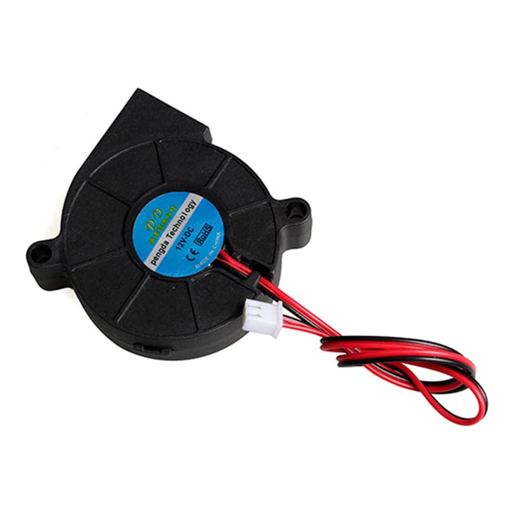 HOMEMAXS DC 12V Black Blowing Fan for 3D Printer Cooling with 26mm Size ...