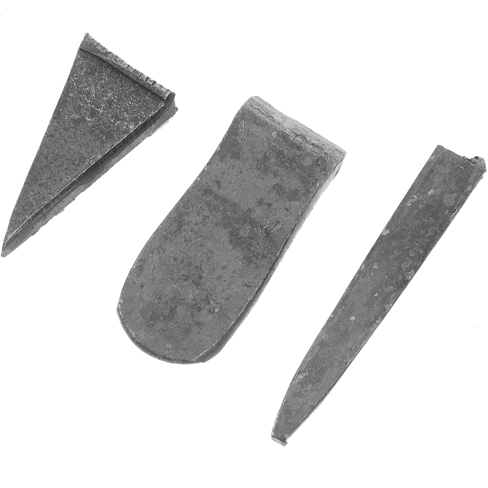 HOMEMAXS 3Pcs Axe Handle Splitting Wedges Cone Shaped Wedges Axe Handle ...