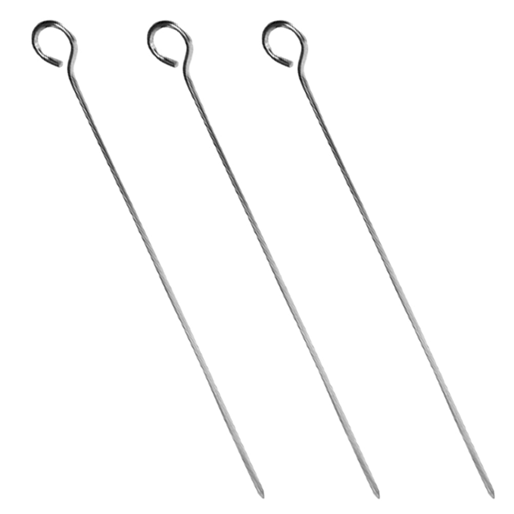 HOMEMAXS 3Pcs Skewer Metal Barbecue Tool Barbecue Hanger Skewer BBQ ...