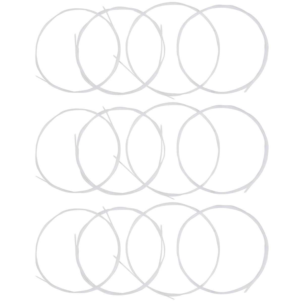 HOMEMAXS 3pcs 1 Bag of Transparent Ukulele String Replacement Ukulele ...