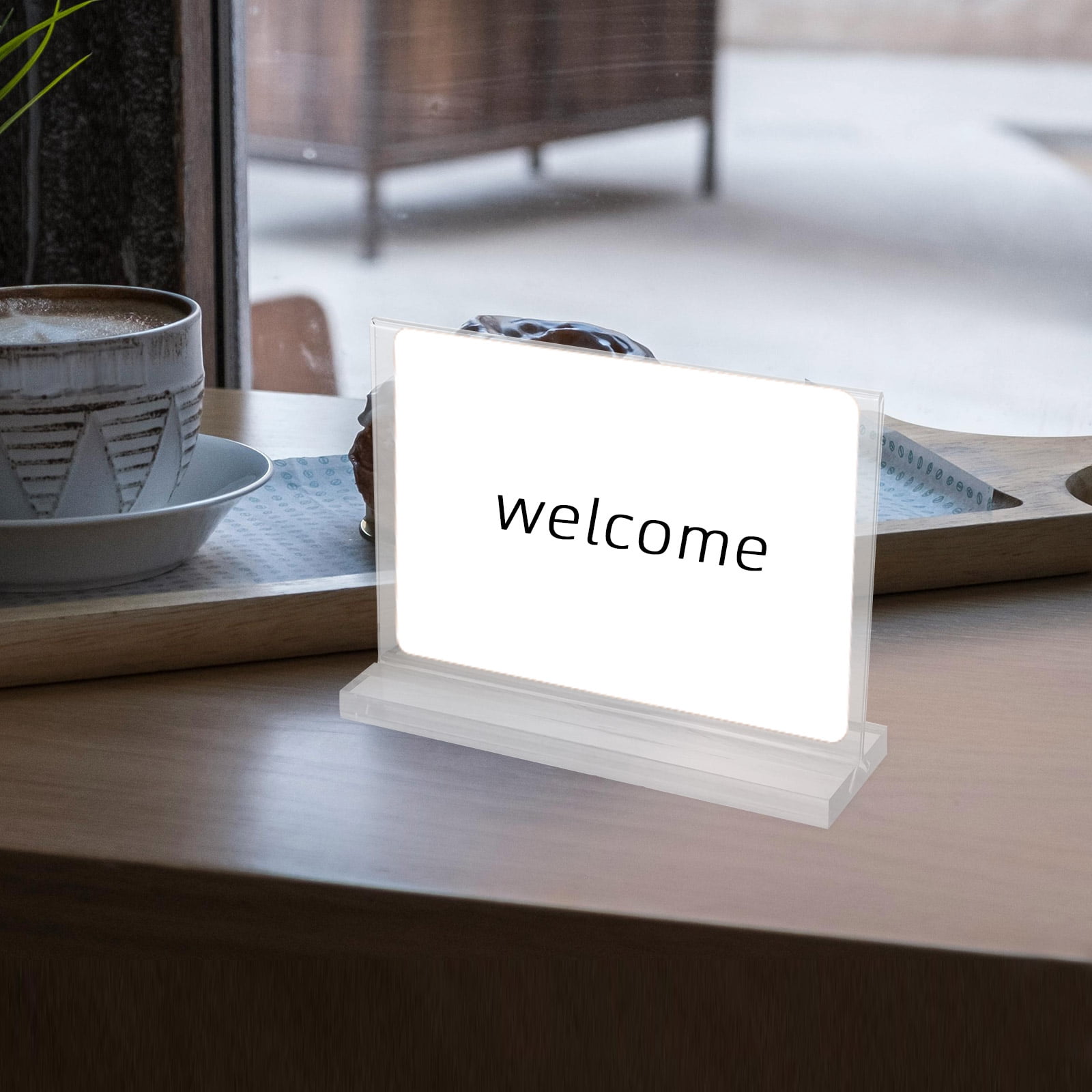 WEUVEB Acrylic Photo Display Stands 3Pcs 5.9X3.9X1.8In - Walmart.com