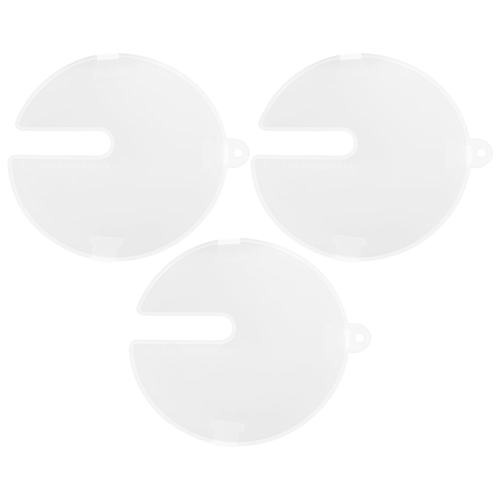 3pcs Mixer Bowl Splash Guard Hand Mixers Covers Plastic Shield for ...