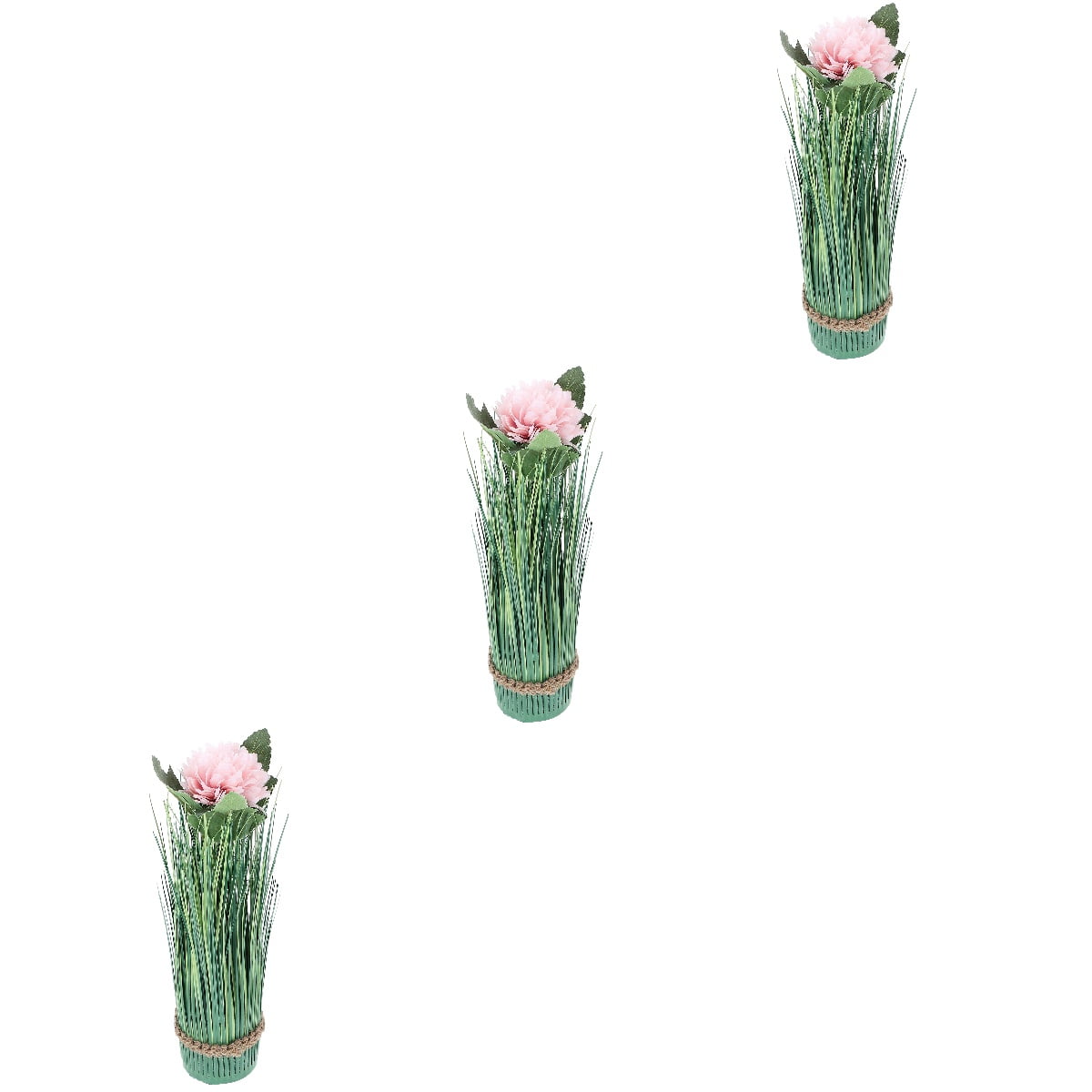 HOMEMAXS 3pcs Artificial Fake Onion Grass Plant Simulation Grass Decor ...