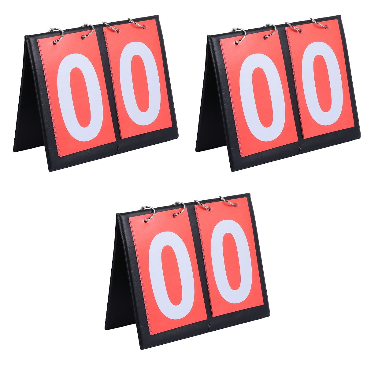 HOMEMAXS 3-Piece Basketball Scoreboard Set with Score Flipper for ...