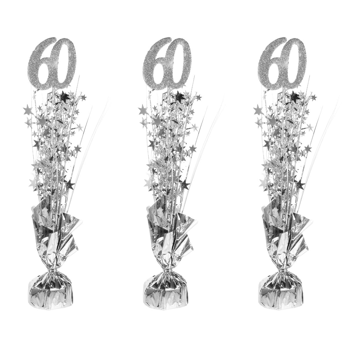 HOMEMAXS 3pcs Birthday Party Table Decoration Exquisite Number Sign ...