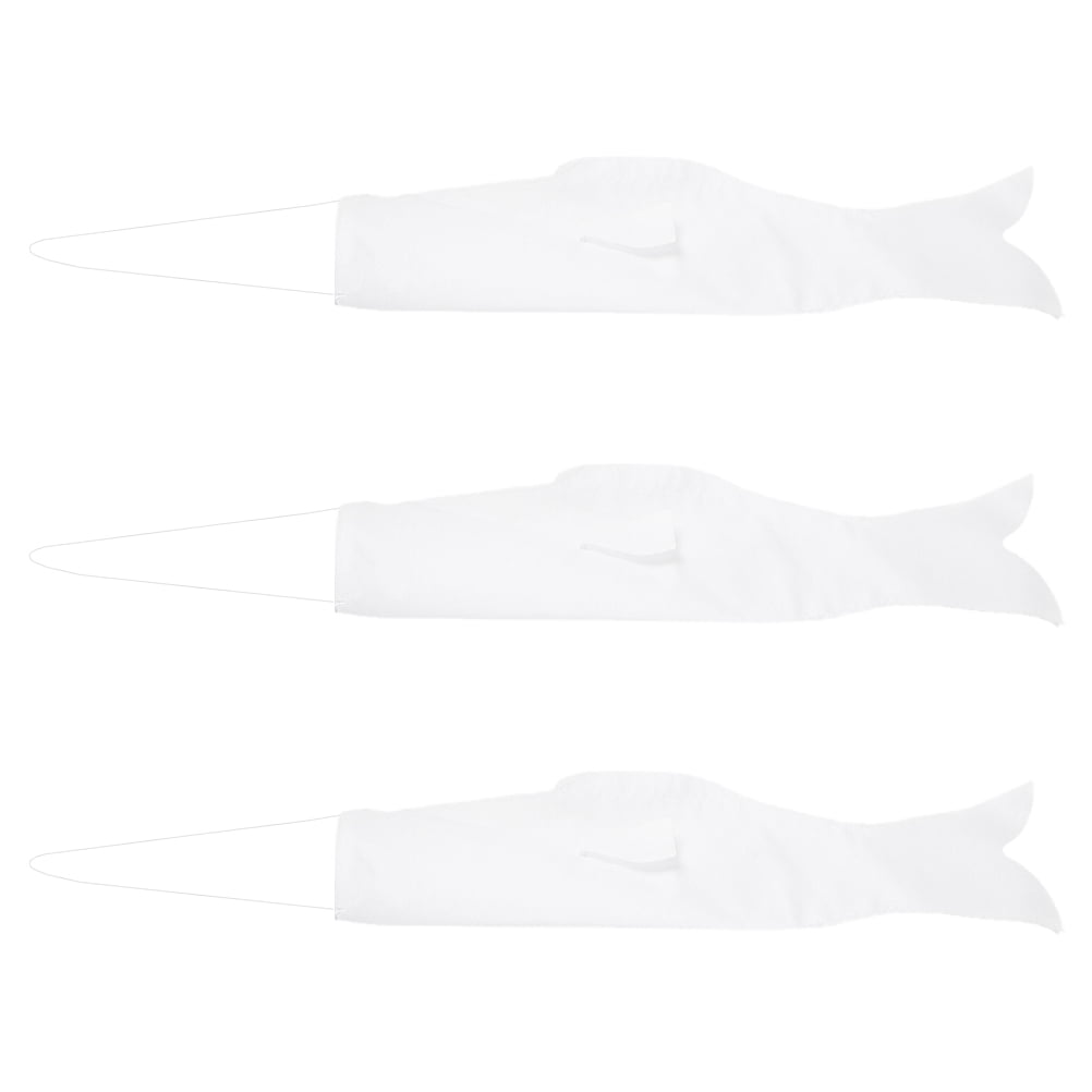 HOMEMAXS 3pcs Blank Koinobori Windsock Japanese Carp Flag Streamer for ...
