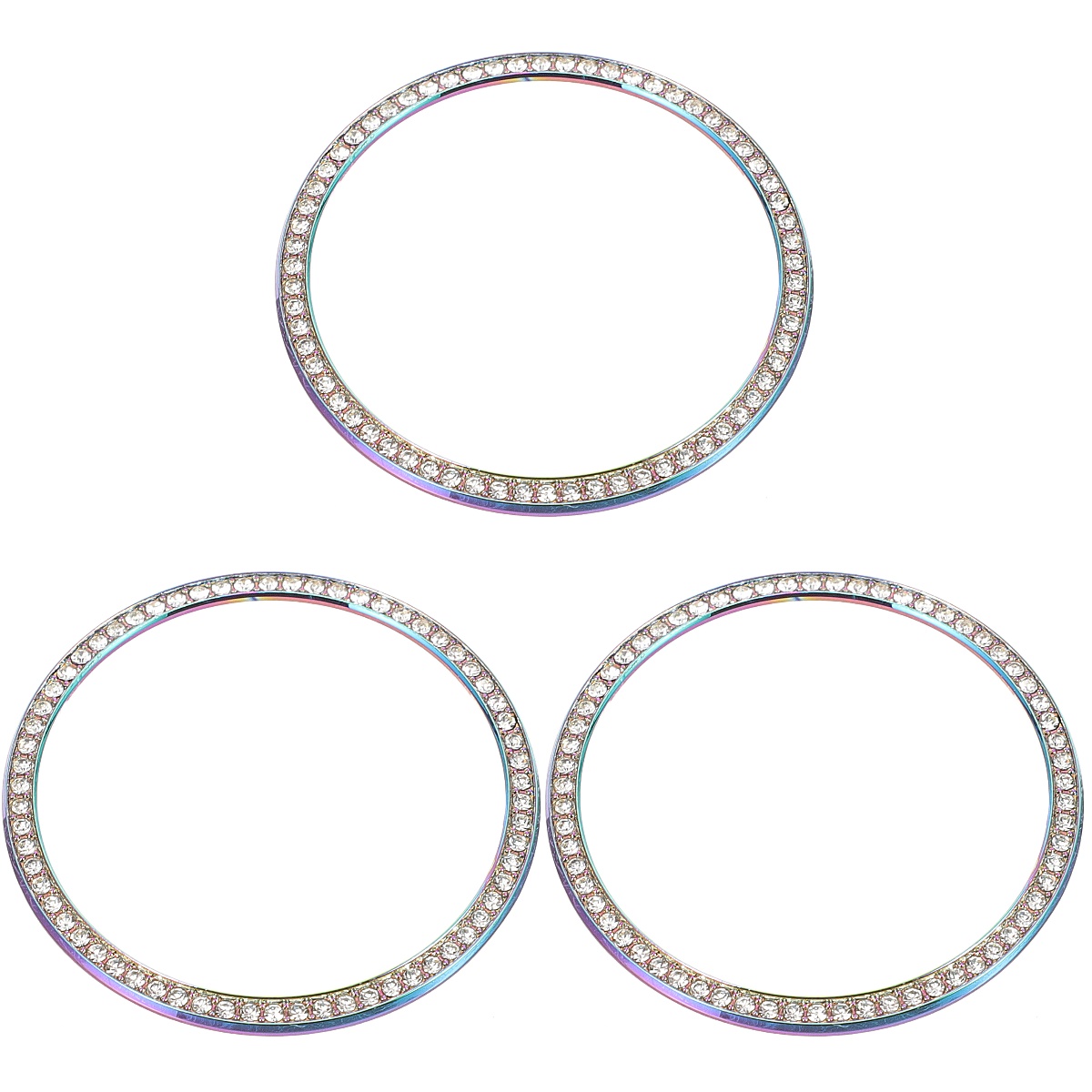 HOMEMAXS 3pcs Bling Bezel Ring Watch 42mm Bezel Ring Replacement ...