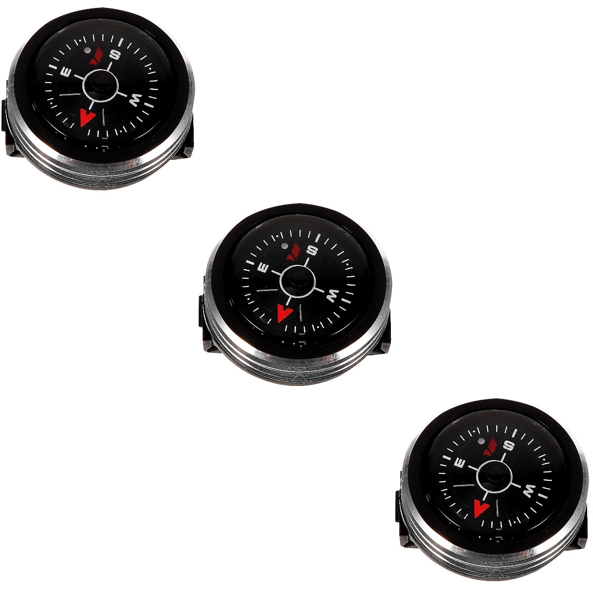 HOMEMAXS 3pcs Camping Compass Pocket Compass Metal Compass Small ...