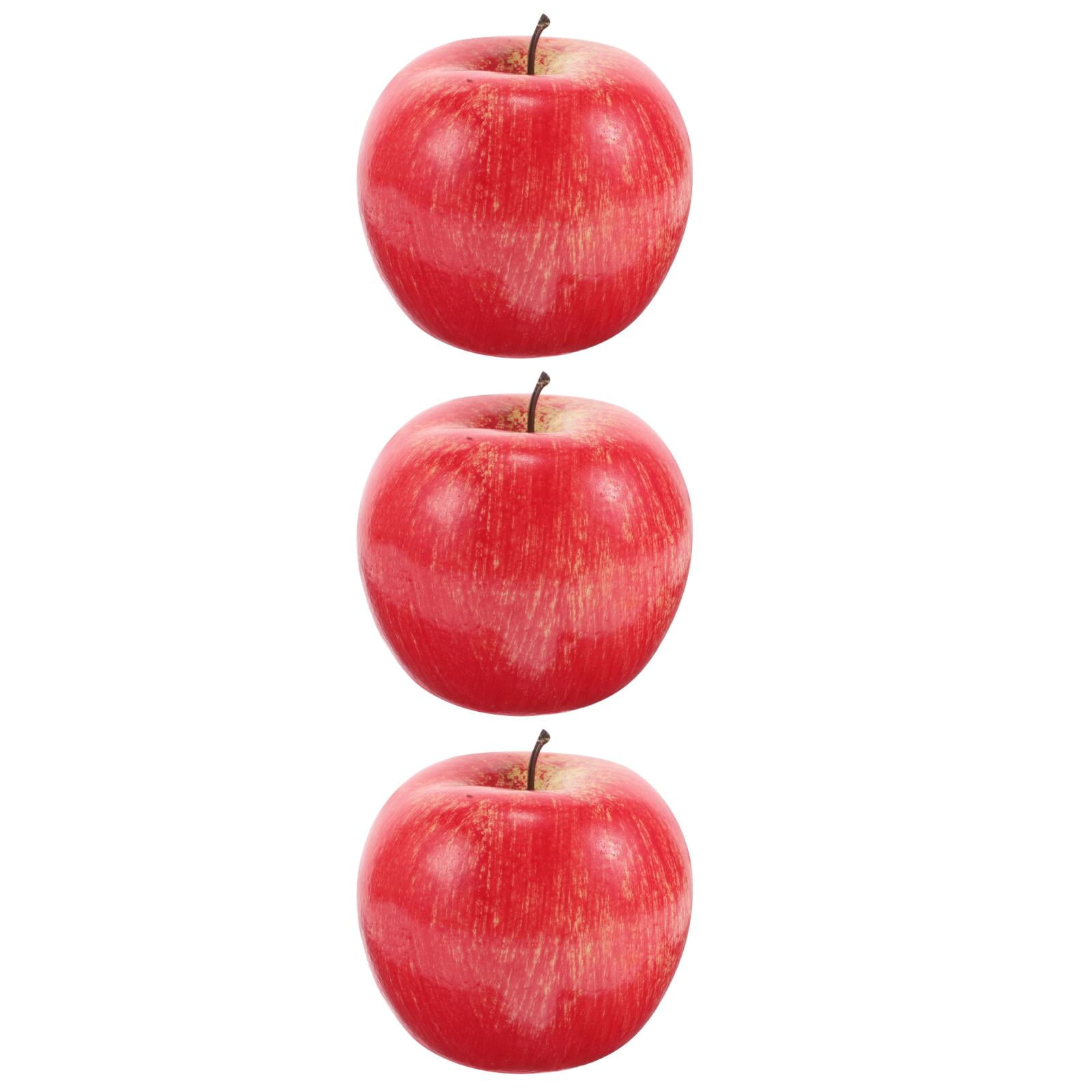 HOMEMAXS 3pcs Car Antenna Toppers Apple Ball Car Roof Decorations Fruit ...