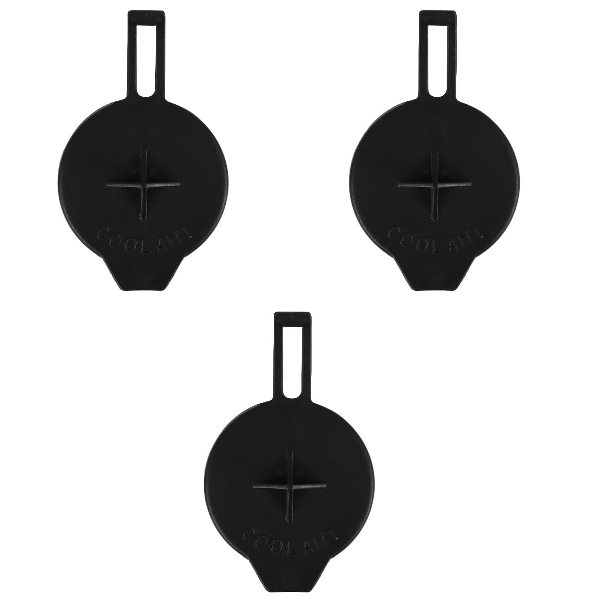 3pcs Car Engine Radiator Cap Coolant Water Tank Reservoir Cap ...