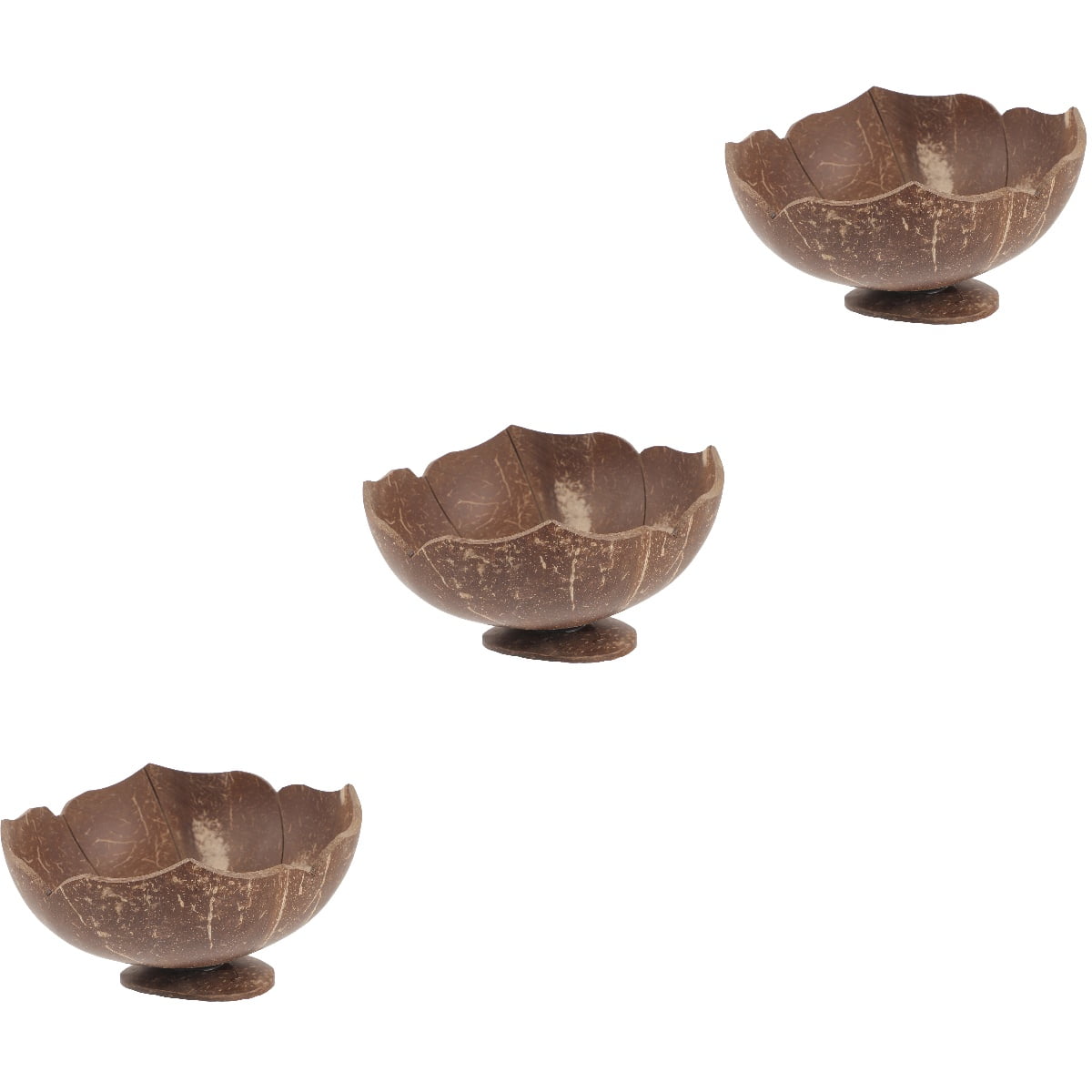 HOMEMAXS 3pcs Coco Shell Soap Tray Bathroom Natural Soap Holder Soap ...