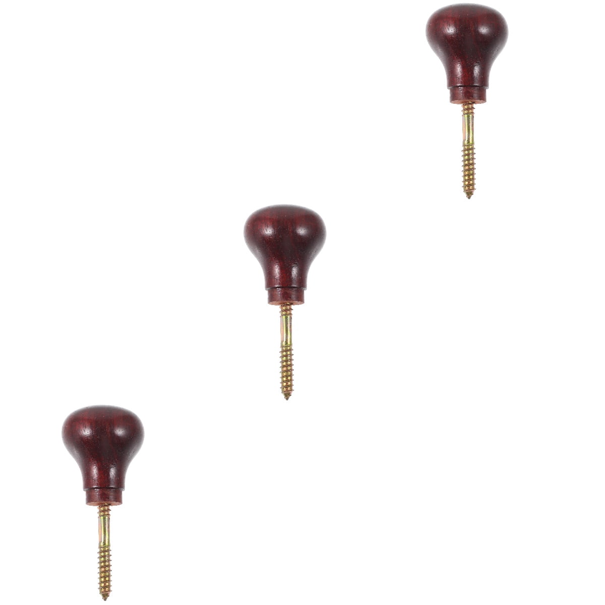 HOMEMAXS 3pcs Comfortable Touch Walking Stick Handle Wooden Cane Handle ...