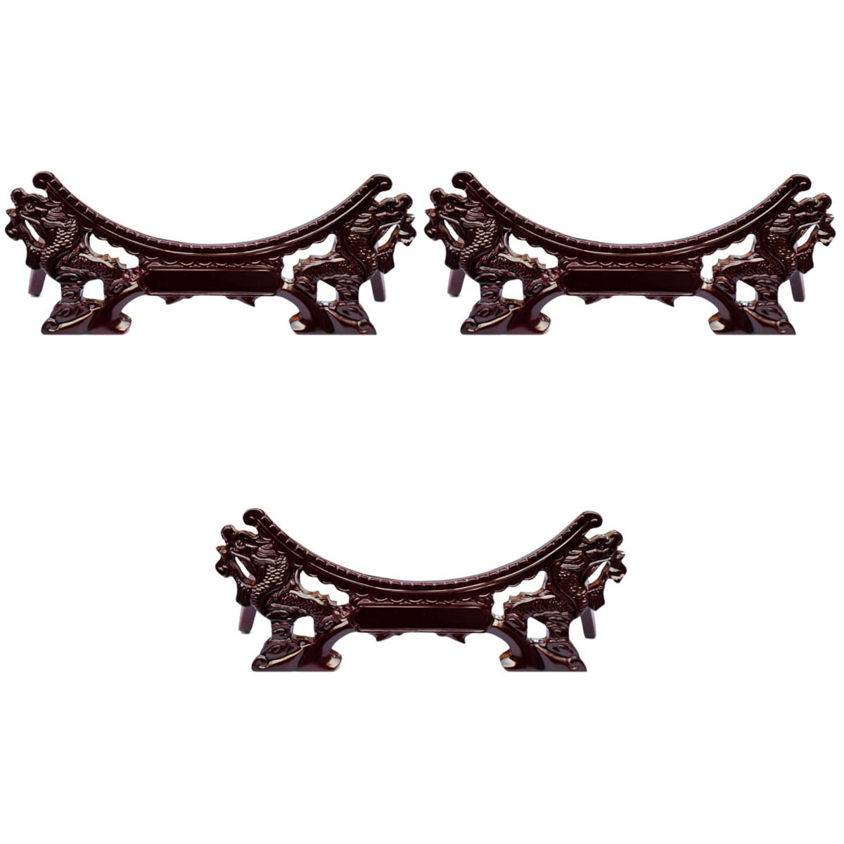 HOMEMAXS 3pcs Decorative Plate Display Rack Easels Rack Plate Holder ...