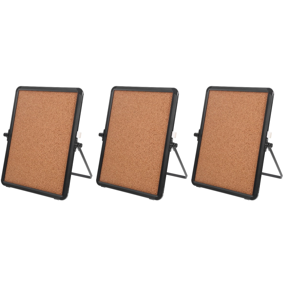 HOMEMAXS 3pcs Desktop Cork Board Bulletin Board Message Board ...
