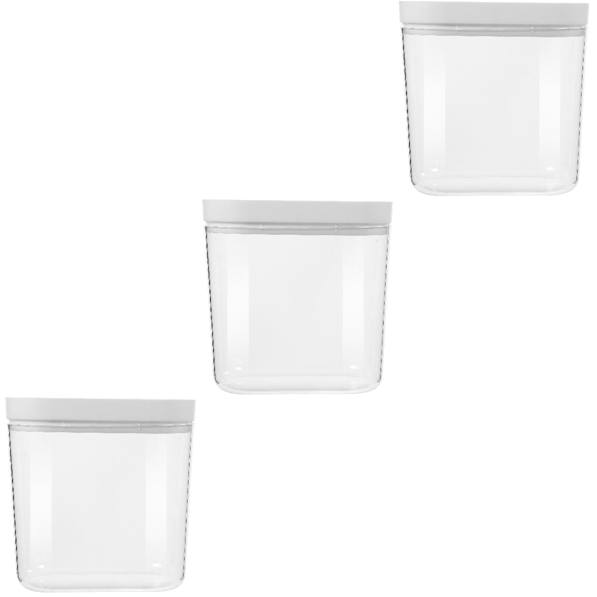 HOMEMAXS 3pcs Doll Display Case Doll Holder Desktop Transparent Display ...