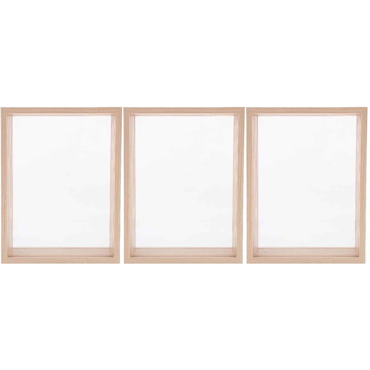 HOMEMAXS 3pcs Dried Flower Display Frame Shadow Box Display Holder DIY ...