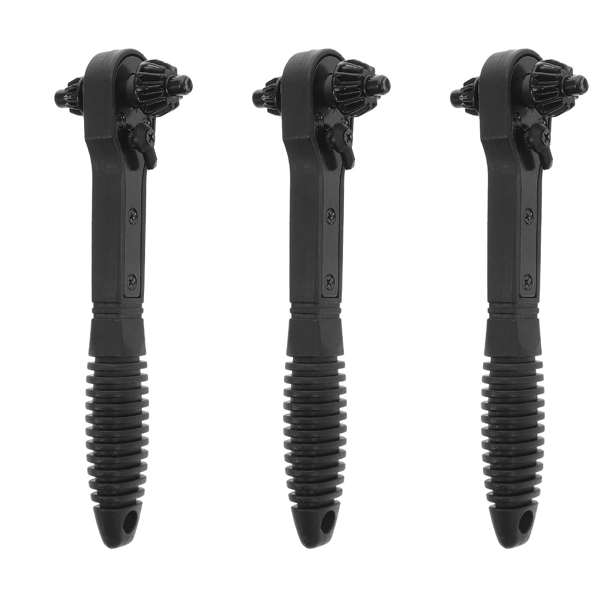 HOMEMAXS 3pcs Drill Chuck Ratchet Wrench Drill Press Chuck Key Wrench ...