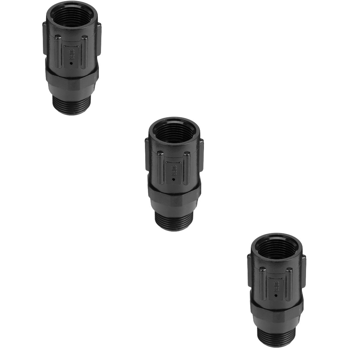 HOMEMAXS 3pcs Drip Irrigation Regulating 3/4 inch 30 PSI Replacement ...