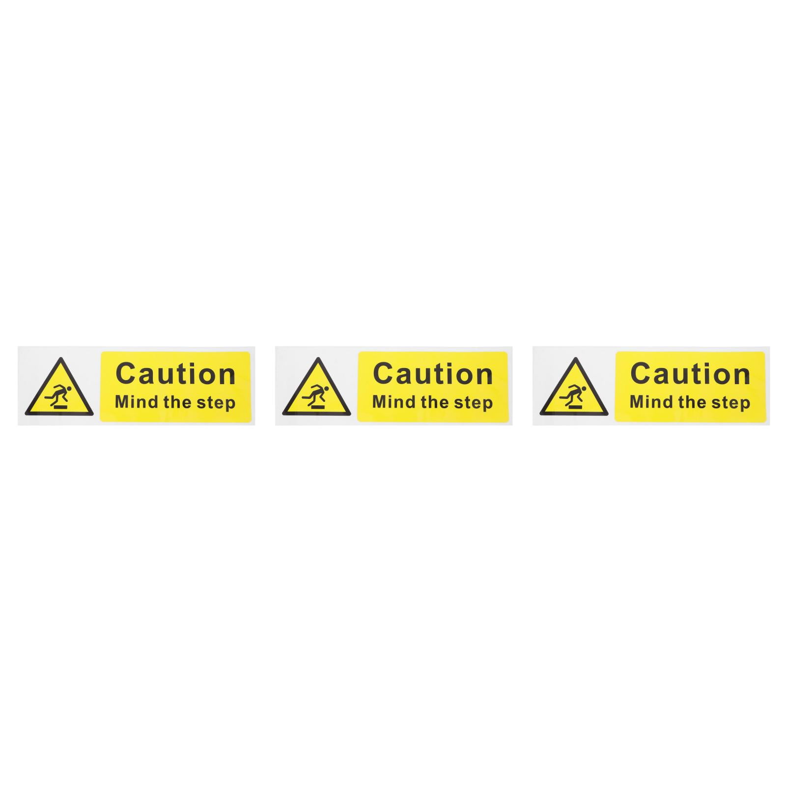 HOMEMAXS 3pcs Easy Installation Self-Adhesive Mind the Step Warning ...