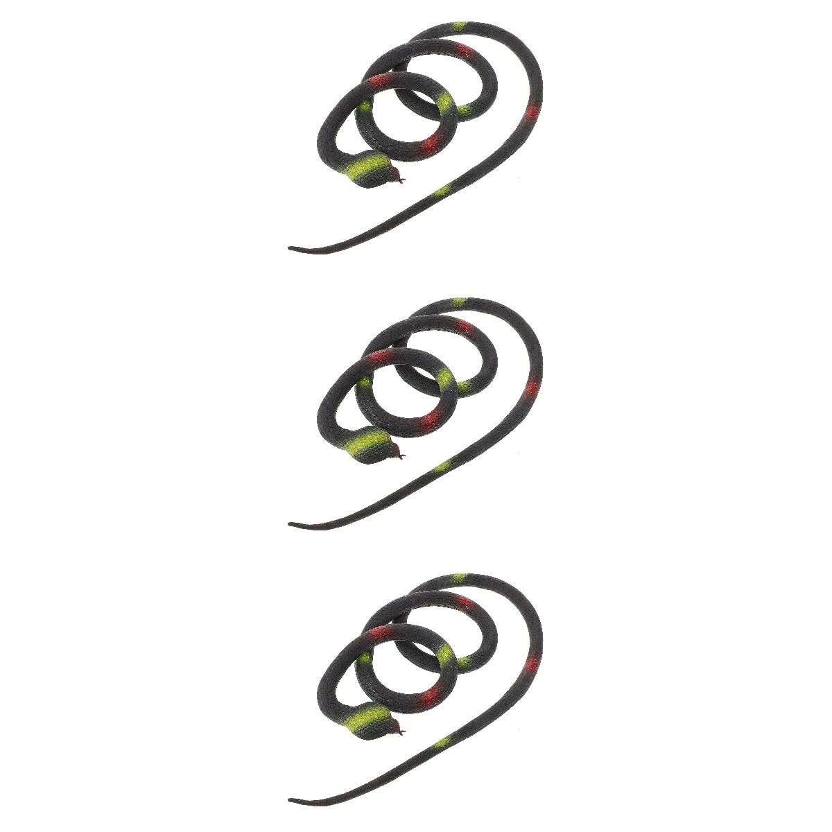 HOMEMAXS 3pcs Fake Snake Model Realistic Small Prank Snake Toy ...