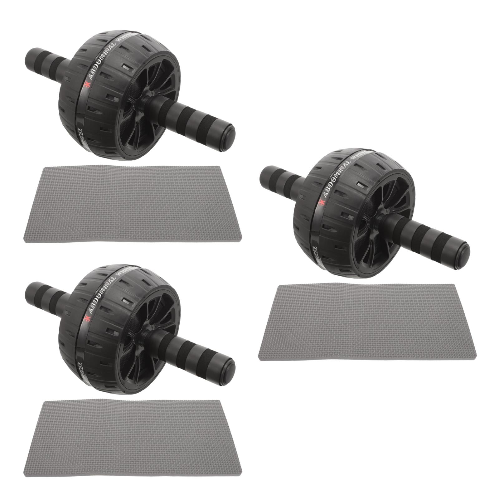 HOMEMAXS 3pcs Fitness Ab Roller Abdominal Exercise Equipment Ab Roller ...