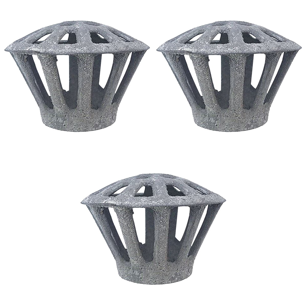 HOMEMAXS 3pcs Gutter Guard 75mm Round Gutter Downspout Guard Gutter ...