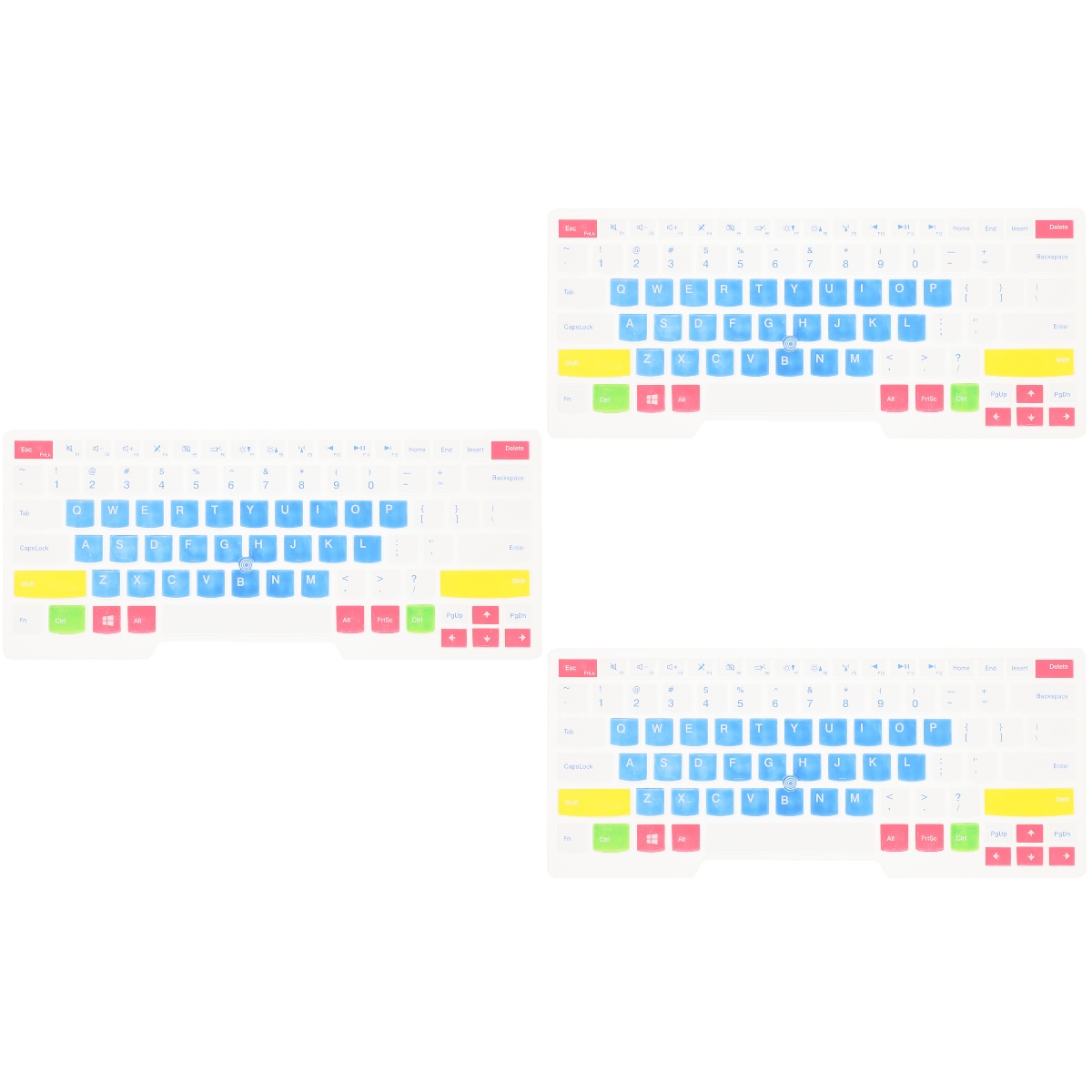 HOMEMAXS 3pcs Keyboard Cover Silicone Keyboard Skin Keyboard Accessory ...