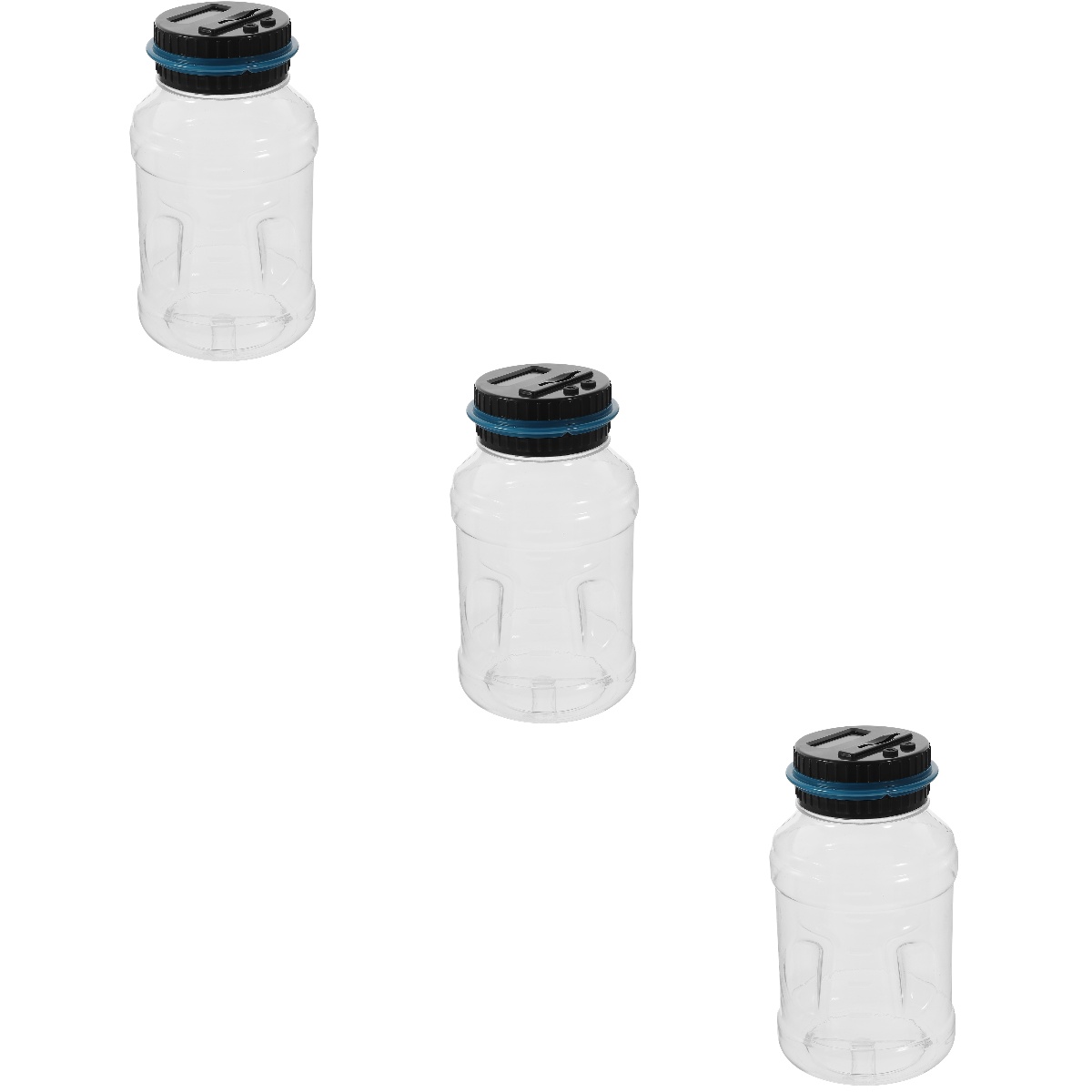 HOMEMAXS 3pcs Large Capacity Money-box Creative Saving Jar Coin ...
